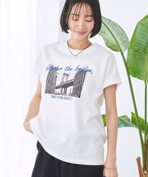 coen tシャツ 「接触冷感」フォトプリントフレンチT レディース : ZOZOTOWN Yahoo!店 - 通販 - Yahoo!ショッピング