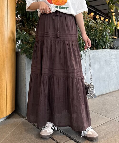 CIAOPANIC TYPY 「CIAOPANIC TYPY」 ロングスカート ONE SIZE ブラウン レディース : ZOZOTOWN Yahoo!店 - 通販 - Yahoo!ショッピング