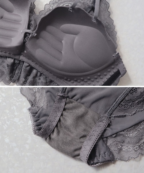 tu-hacci ブラジャー ショーツセット 「EFカップ」フリルスカラップブラジャー＆ショーツ : ZOZOTOWN Yahoo!店 - 通販 - Yahoo!ショッピング