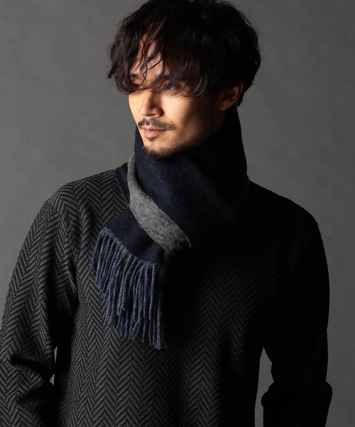 ニコルクラブフォーメン（NICOLE CLUB FOR MEN）/アラカルトウールマフラー NICOLE CLUB FOR MEN（ニコルクラブフォーメン） マフラー アラカルト