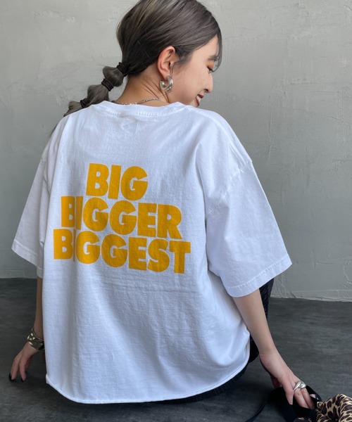 FUNG tシャツ 「FUNG/ファング」 THINK BIGGER カットオフプリントTシャツ レディース : ZOZOTOWN Yahoo!店 - 通販 - Yahoo!ショッピング