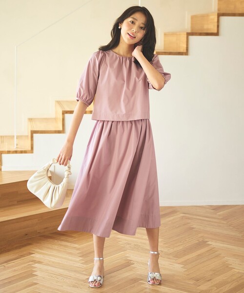 Feroux セットアップ 「洗える」パフスリーブセット アップ レディース : ZOZOTOWN Yahoo!店 - 通販 - Yahoo!ショッピング