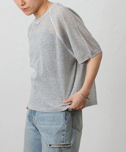 COLONY 2139 ニット セーター 半袖シアーラグランニットプルオーバー レディース : ZOZOTOWN Yahoo!店 - 通販 - Yahoo!ショッピング