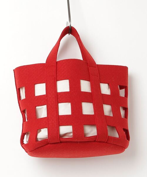 Yahoo!オークション - 「TOPKAPI」 ハンドバッグ - レッド レディース