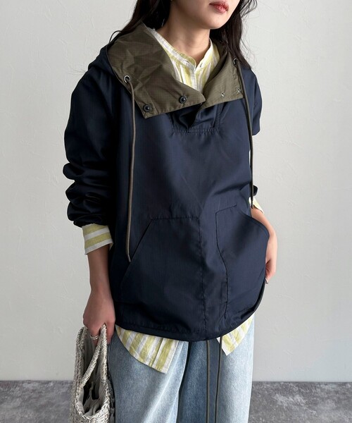 TAION マウンテンパーカー ウインドブレーカー 「TAION/タイオン」MILITARY REVERSIBLE ANORAK PARKA レディース : ZOZOTOWN Yahoo!店 ...