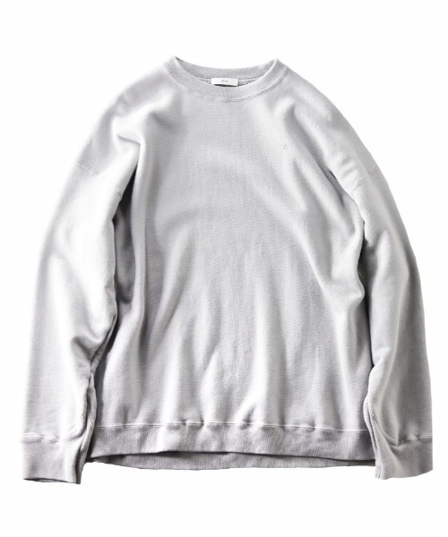 ATON 「ATON」 スウェットカットソー 4 グレー メンズ : ZOZOTOWN Yahoo!店 - 通販 - Yahoo!ショッピング