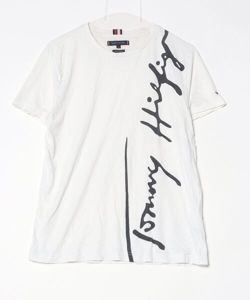 TOMMY HILFIGER 「TOMMY HILFIGER」 半袖Tシャツ M ホワイト レディース : ZOZOTOWN Yahoo!店 - 通販 - Yahoo!ショッピング