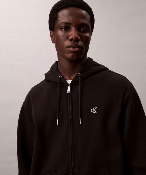 Calvin Klein トレーナー スウェット ロングスリーブ アーカイブロゴ フリースジップパーカー メンズ レディース : ZOZOTOWN Yahoo!店 - 通販 - Yahoo ...