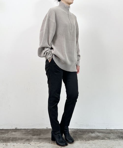 COMMON WARE ニット セーター COMMONWARE:畦編みハーフジップニット レディース メンズ : ZOZOTOWN Yahoo!店 - 通販 - Yahoo!ショッピング