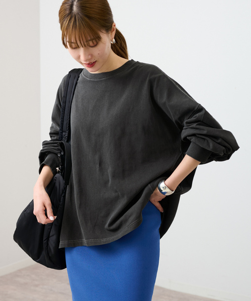 FRAMeWORK 「FRAMeWORK」 「MEAN MACHINE AGE」長袖カットソー FREE チャコールグレー レディース : ZOZOTOWN Yahoo!店 - 通販 ...