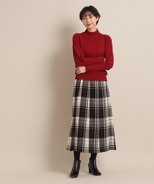 Dessin 「Dessin」 プリーツスカート 00 グリーン レディース : ZOZOTOWN Yahoo!店 - 通販 - Yahoo!ショッピング