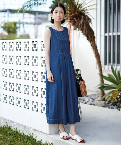 Sunny clouds 「Sunny clouds」 サロペットスカート LARGE インディゴブルー レディース : ZOZOTOWN Yahoo!店 - 通販 - Yahoo!ショッピング