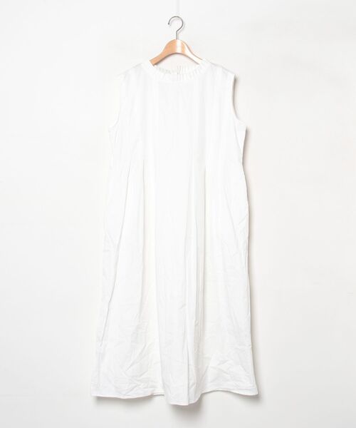 cocoon（コクーン） ノースリーブワンピース - ホワイト レディース : ZOZOTOWN Yahoo!店 - 通販 - Yahoo ...