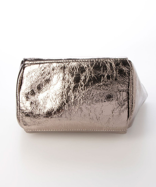 cache トートバッグ カシュカシュ cachecache / クラッシュメタリックワンハンドルミニトート レディース : ZOZOTOWN Yahoo!店 - 通販 - Yahoo!ショッピング