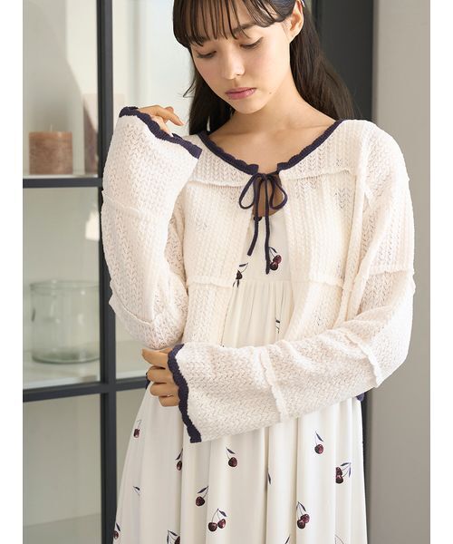 gelato pique（ジェラートピケ） パジャマ ルームウェア クロシェ