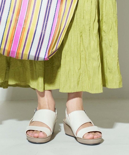 ing（イング） サンダル 「WEB限定」「3E」クロスデザインサンダル