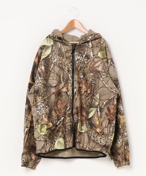 PARKS TOKYO SELECT ブルゾン アウター 「WFS/BURLY CAMO」（UN）SUEDE SOFT FLEECE ...