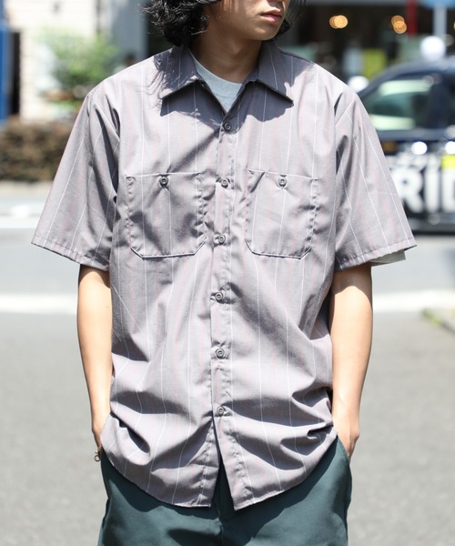 RED KAP（レッドキャップ） シャツ 「RED KAP」4.25ワークシャツ半袖ストライプ RDKP-S0020 メンズ : ZOZOTOWN Yahoo!店 - 通販 - Yahoo ...