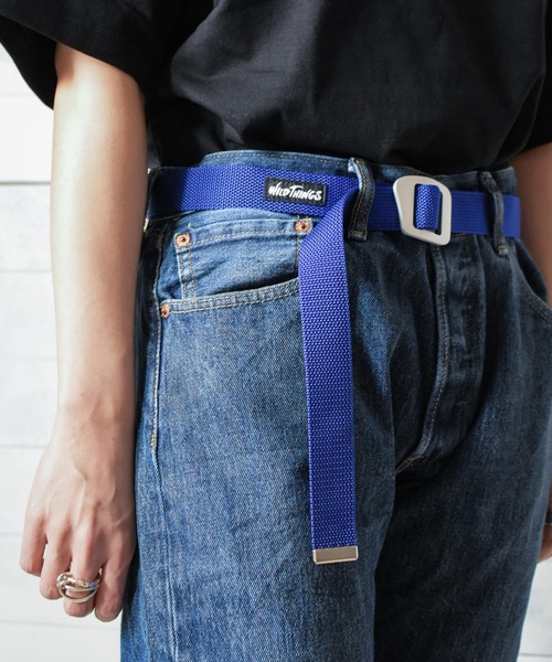 WILD THINGS（ワイルドシングス） ベルト 「WILD THINGS」BRIGHT WEBBING BELT メンズ レディース : ZOZOTOWN Yahoo!店 - 通販 ...