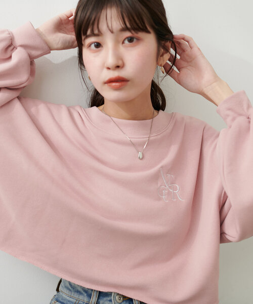 natural couture 「natural couture」 スウェットカットソー FREE ピンク レディース : ZOZOTOWN ...