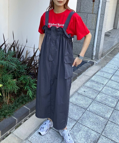 KBF 「KBF」 サロペットスカート ONE チャコールグレー レディース : ZOZOTOWN Yahoo!店 - 通販 - Yahoo!ショッピング