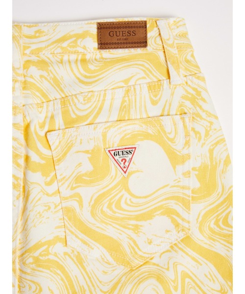 GUESS（ゲス） デニムスカート GUESS Originals x J Balvin AOP Denim Skirt デニムスカート ...