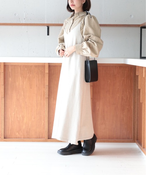 SETUP7 ワンピース 「SETUP7」Vネックリラックスキャミロング丈ワンピース KNF037 : ZOZOTOWN Yahoo!店 - 通販 - Yahoo!ショッピング