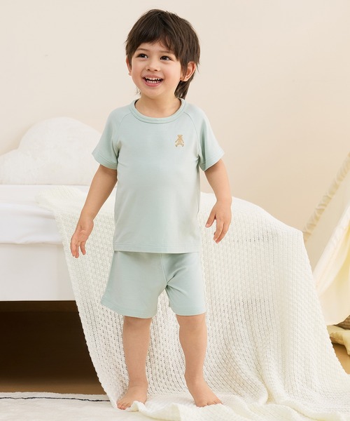 Combi mini パジャマ 接触冷感モダール半袖パジャマ キッズ 子供 男の子 女の子 : ZOZOTOWN Yahoo!店 - 通販 - Yahoo!ショッピング