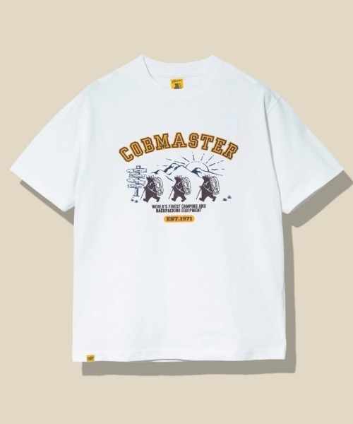 go slow caravan tシャツ COBMASTER/コブマスター 吸水速乾天竺 ベーシックTEE（ハイキングベアー） メンズ レディース : ZOZOTOWN Yahoo!店 ...
