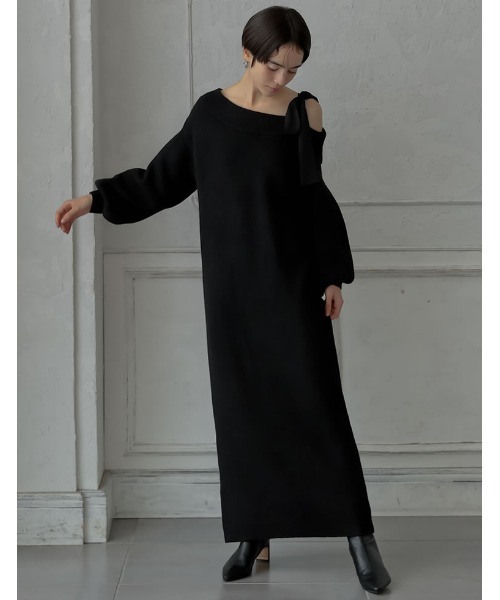 MEISM 「MEISM」 ニットワンピース MEDIUM ブラック レディース : ZOZOTOWN Yahoo!店 - 通販 - Yahoo!ショッピング