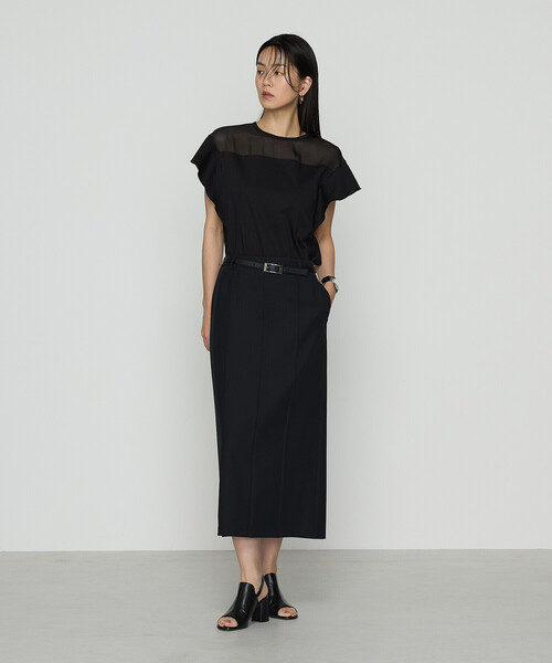 COMME CA（コムサ） tシャツ ドライカラミ/クリアスムース プル