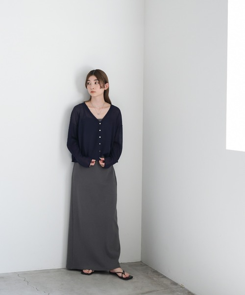 Yahoo!オークション - 「select MOCA」 ニットカーディガン FREE ベー...