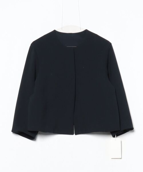 Mila Owen 「Mila Owen」 ノーカラージャケット 0 ネイビー レディース : ZOZOTOWN Yahoo!店 - 通販 - Yahoo!ショッピング