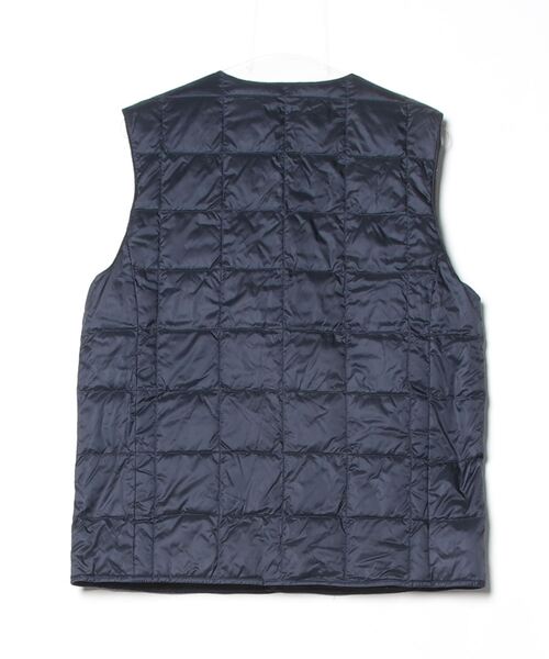 Yahoo!オークション - 「TAION」 ダウンベスト M ネイビー メンズ