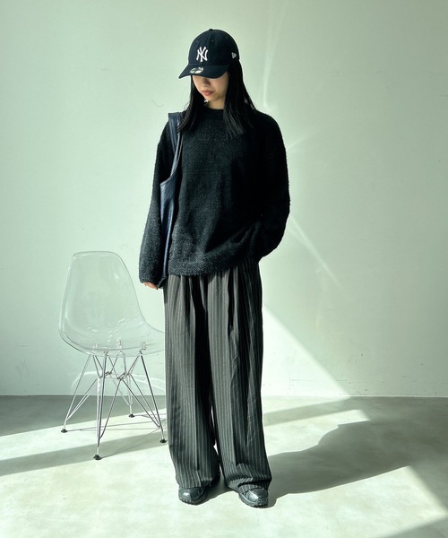 Yahoo!オークション - 「UNDERSTATEMENTs」 スラックス SMALL ブラック...