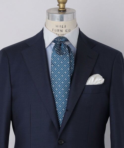 SHIPS（シップス） ネクタイ SHIPS: サテン ドビー ドット ネクタイ