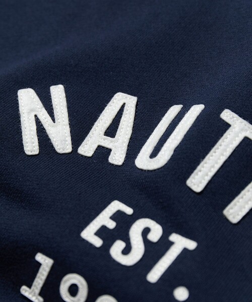 Yahoo!オークション - 「NAUTICA」 スウェットカットソー SMALL ネイビ...