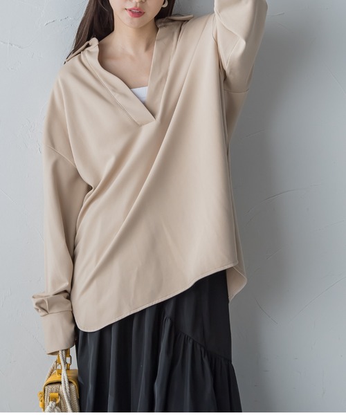VICKY 「VICKY」 長袖チュニック M ベージュ レディース : ZOZOTOWN Yahoo!店 - 通販 - Yahoo!ショッピング
