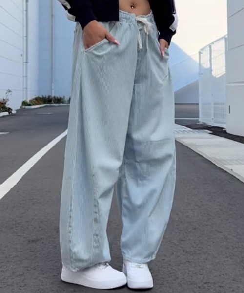 GAP 「GAP」 イージーパンツ M ブルー系その他 レディース : ZOZOTOWN Yahoo!店 - 通販 - Yahoo!ショッピング