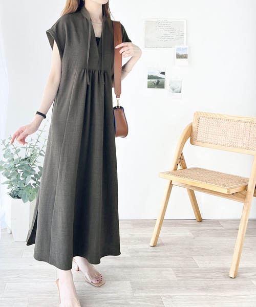 classicalelf 「classicalelf」 半袖ワンピース X-LARGE チャコールグレー レディース : ZOZOTOWN Yahoo!店 - 通販 - Yahoo!ショッピング