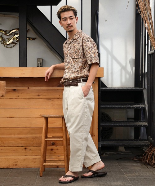 パンツ チノパン BEAMS PLUS / 2プリーツ チノ トラウザーズ :58615901:ZOZOTOWN Yahoo!店 - 通販 - Yahoo!ショッピング