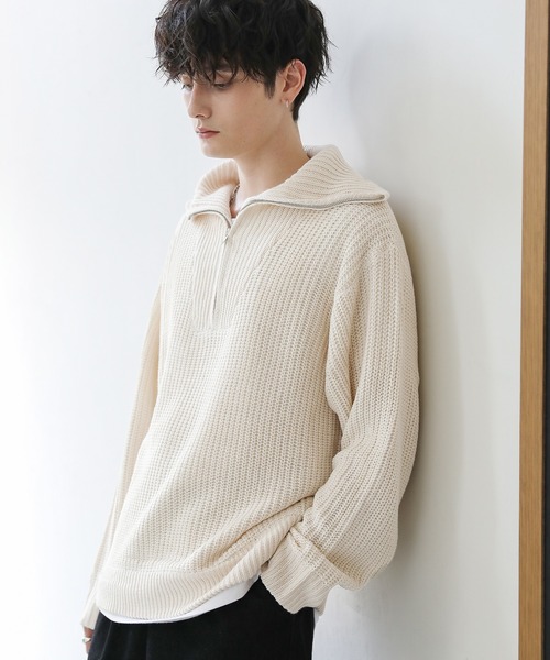 ASTRONOMY 「ASTRONOMY」 長袖ニット M オフホワイト メンズ : ZOZOTOWN Yahoo!店 - 通販 - Yahoo!ショッピング