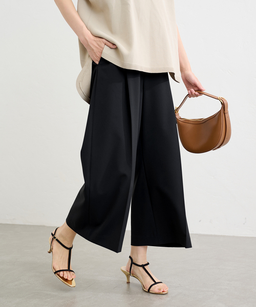 FRAMeWORK 「FRAMeWORK」 クロップドパンツ 36 ブラック レディース : ZOZOTOWN Yahoo!店 - 通販 - Yahoo!ショッピング