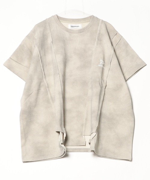 DISCOVERED（ディスカバード） tシャツ DOCKING DAMAGE WIDE TEE メンズ レディース : ZOZOTOWN Yahoo!店 - 通販 - Yahoo!ショッピング