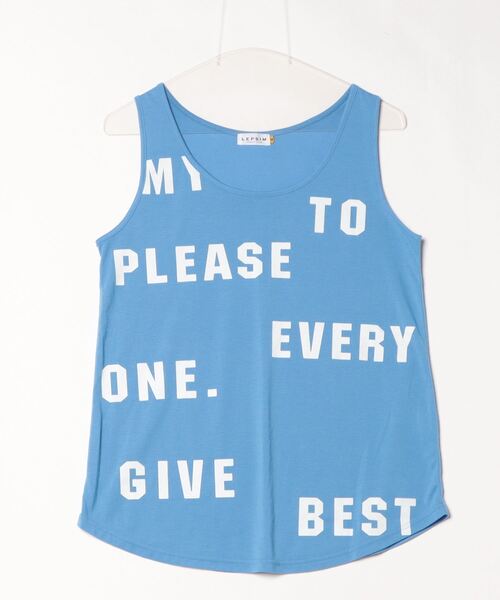 LEPSIM 「LEPSIM」 ノースリーブトップス M ブルー レディース : ZOZOTOWN Yahoo!店 - 通販 - Yahoo!ショッピング