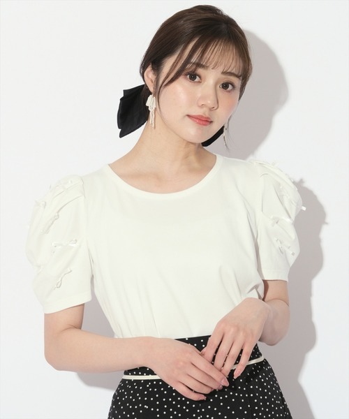 WILLSELECTION tシャツ メニーリボントップス レディース : ZOZOTOWN Yahoo!店 - 通販 - Yahoo!ショッピング