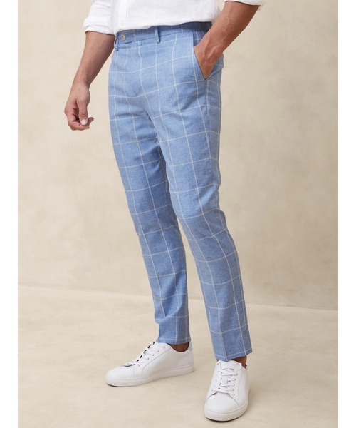 BANANA REPUBLIC 「BANANA FACTORY STORE」 スラックス 34W 32L ライトブルー メンズ : ZOZOTOWN Yahoo!店 - 通販 - Yahoo ...