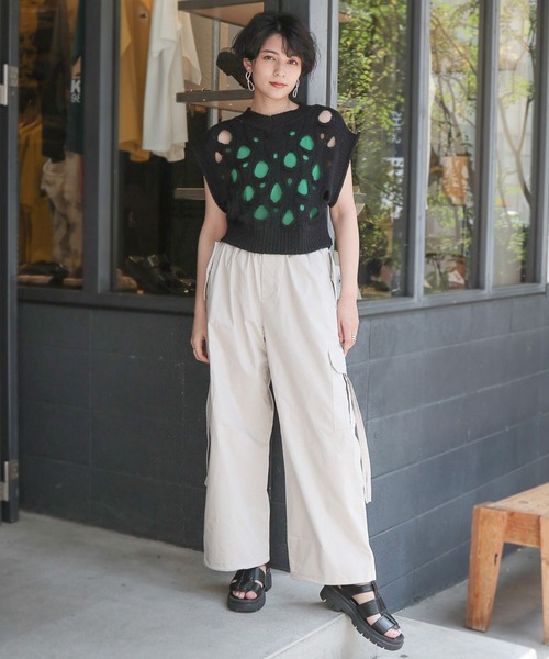 Yahoo!オークション - 「RAGEBLUE」 Vネックニット FREE ブラック レデ...