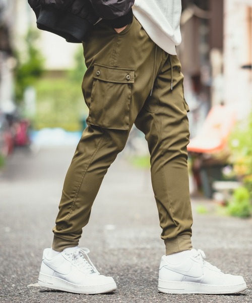 NULL（ファッション） 「NULL」 「improves」カーゴパンツ LARGE オリーブ メンズ : ZOZOTOWN Yahoo!店 - 通販 - Yahoo!ショッピング