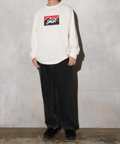 NANGA（ナンガ） tシャツ NANGA×RYUJI KAMIYAMA L/S TEE 神山隆二